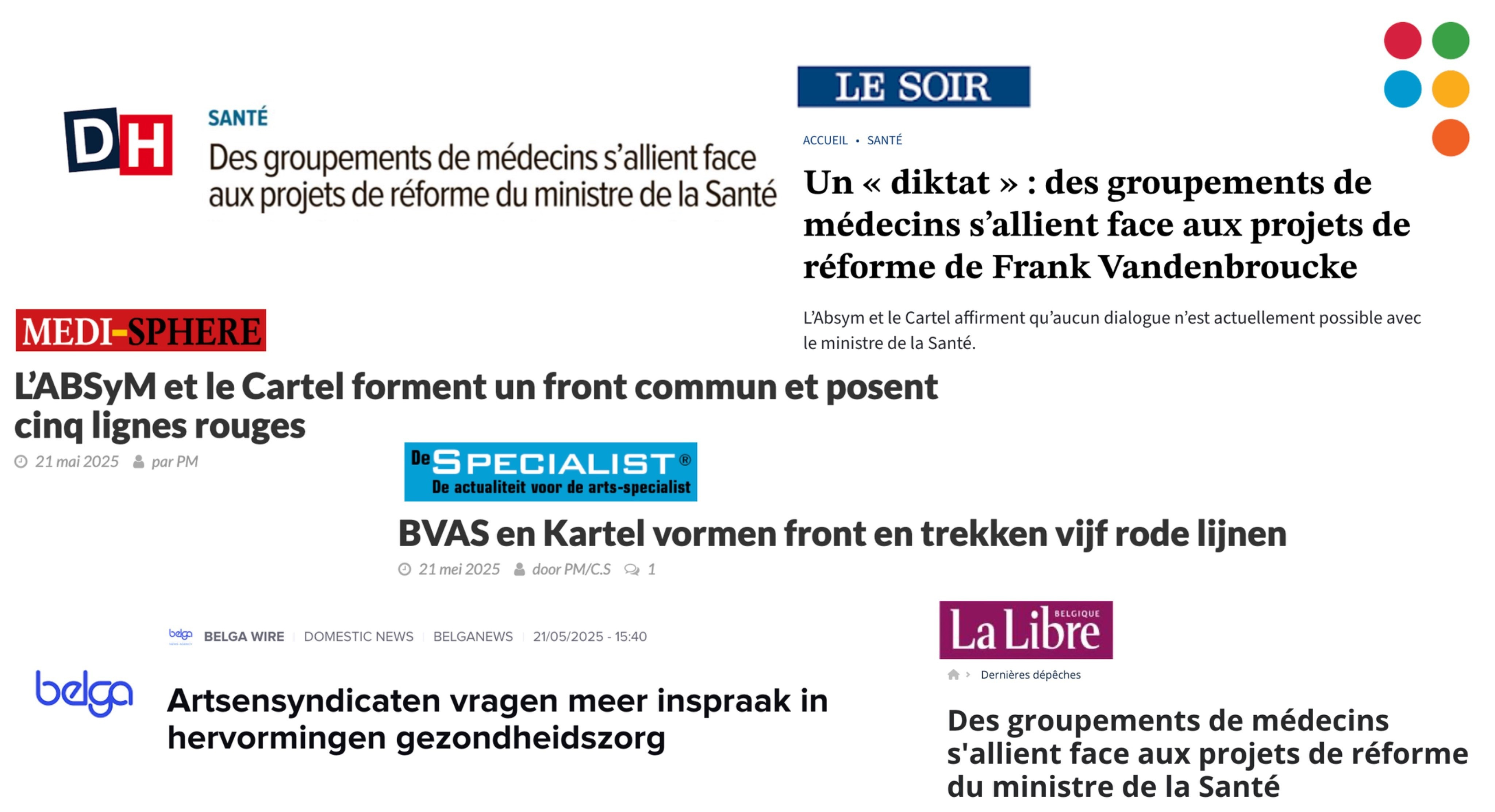 Union des médecins - ABSyM Bruxelles